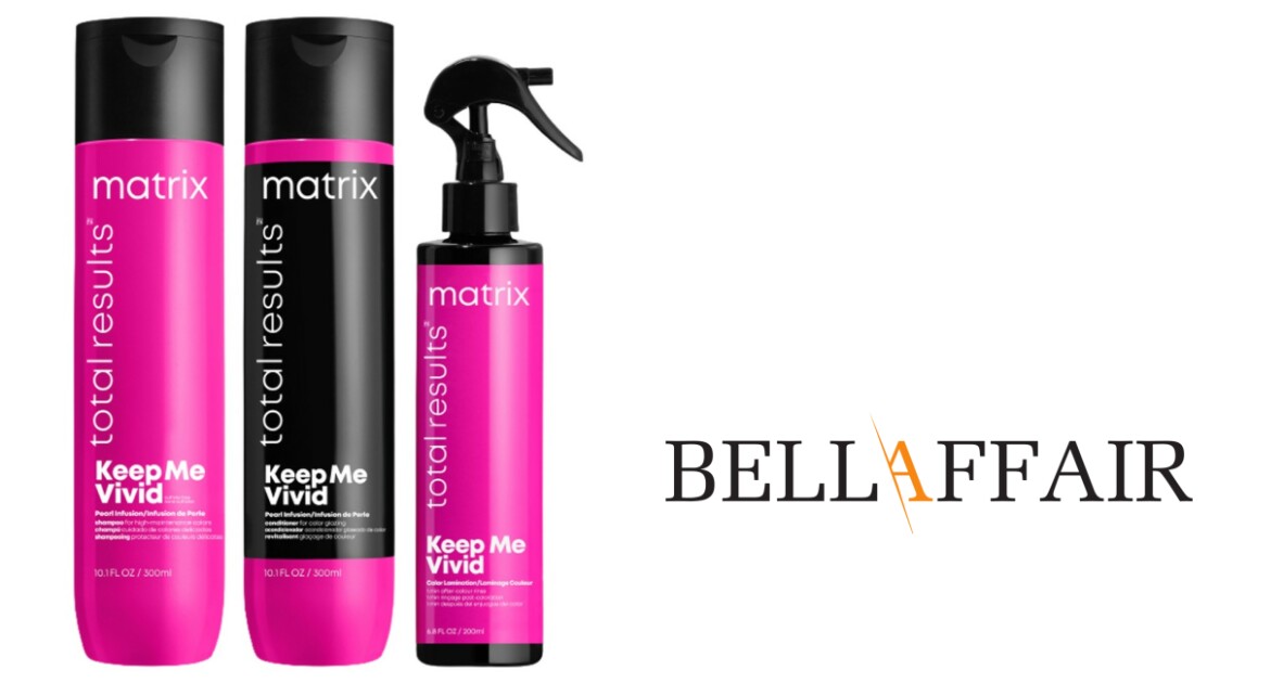 Matrix Keep Me Vivid Set pour cheveux colorés | BellAffair.fr